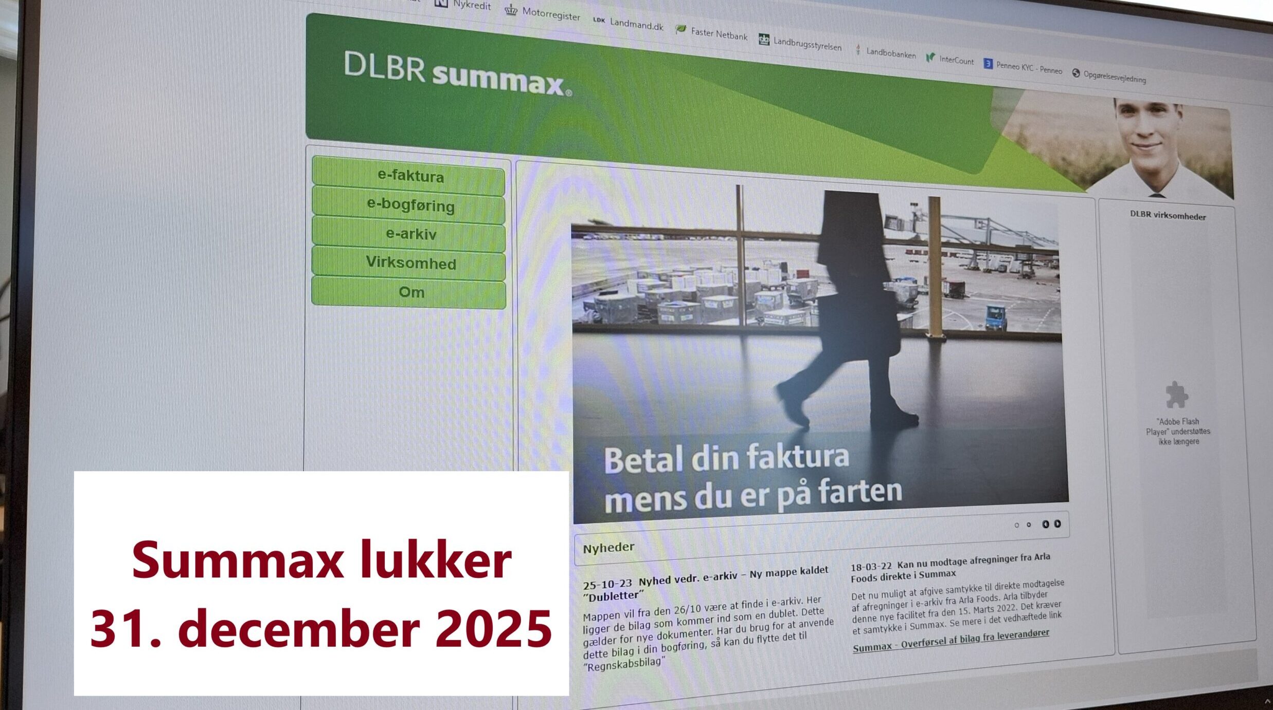 Vigtig information: Lukning af Summax og overgang til InterCount ...